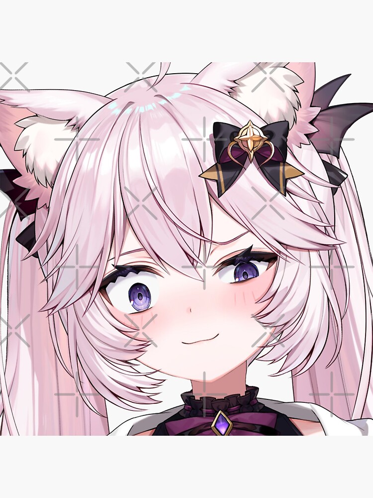 "NYATASHA NYANNERS" Sticker for Sale by JIFER | Redbubble