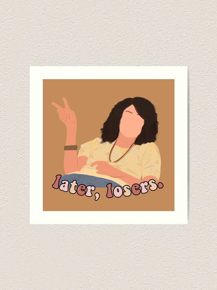 "Alex Russo Later Losers Meme Fan Art" Art Print for Sale by senaeksi ...