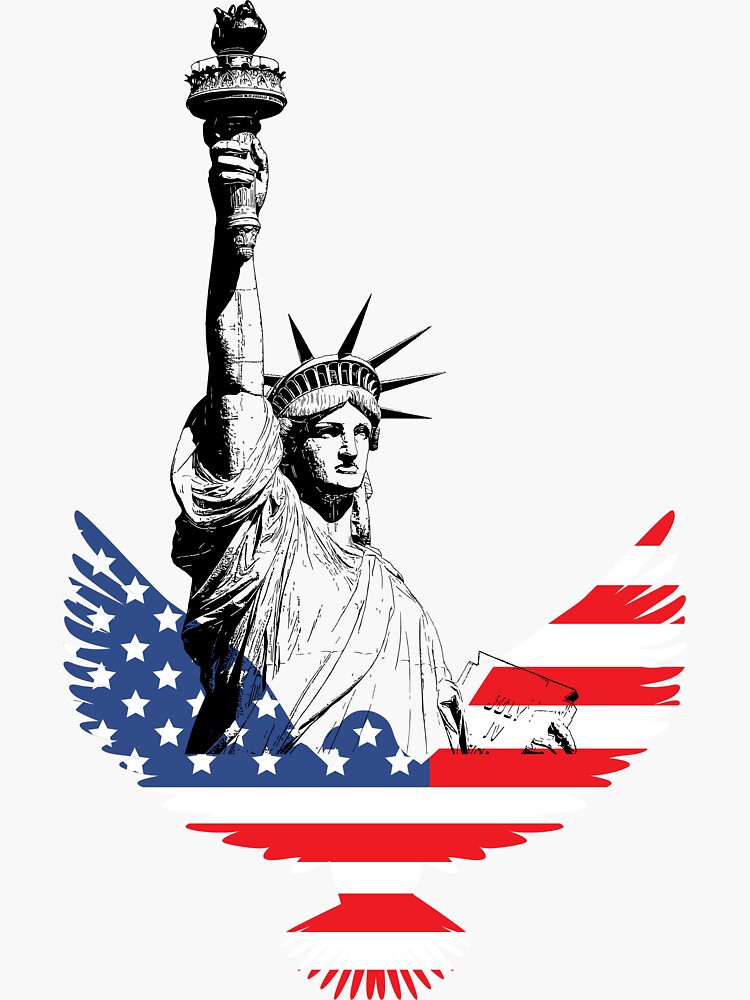 "usa ravel " Sticker for Sale by Dreamsno1 | Redbubble