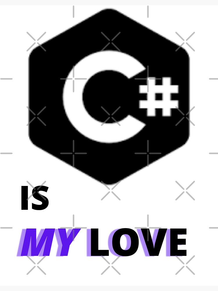 "C# SHARP -programming" Sticker for Sale by TiRexwas | Redbubble