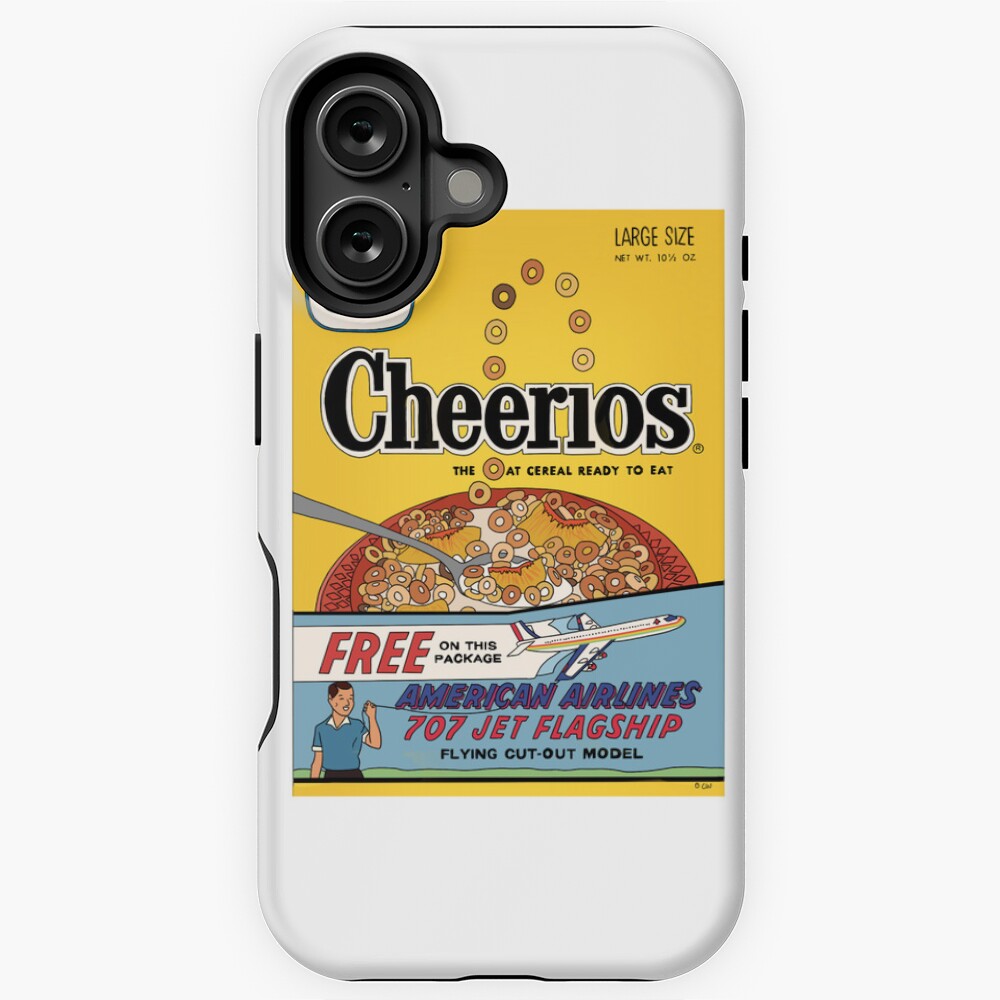 "Cheerios Vintage Cereal Box " Sticker for Sale by creative-karina ...