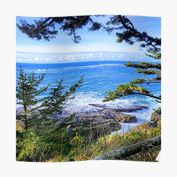 "A Lovely scene from the Oregon Coast" Poster for Sale by ...