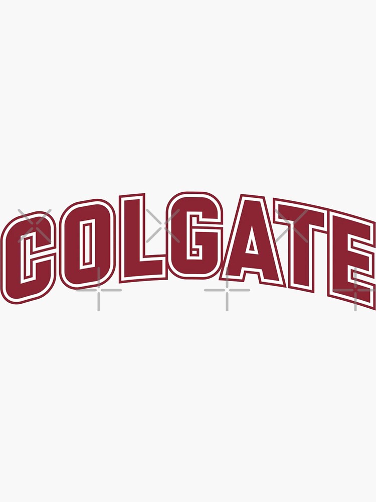 "Colgate Font Logo" Sticker for Sale by 1991vintage | Redbubble