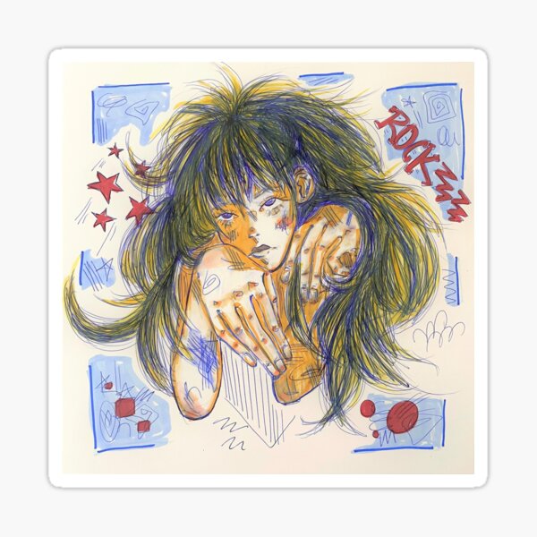 "Star Girl *" Sticker for Sale by krystallrock | Redbubble