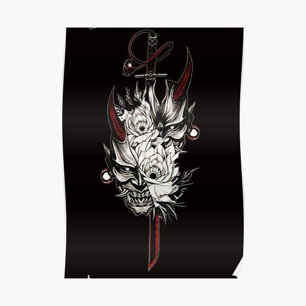 "Devil Slayer Sword" Poster for Sale by Amira-01 | Redbubble