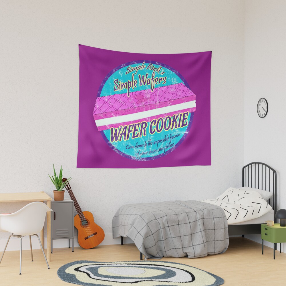 "Simple Rick Wafer Cookie" Poster for Sale by VoidDesigns | Redbubble