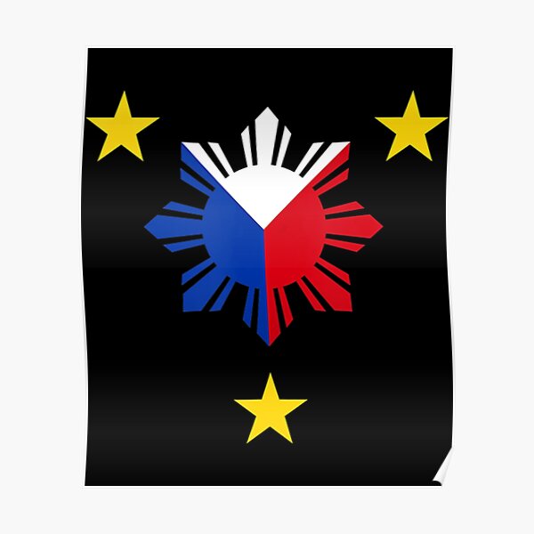 "Philippine Flag - Philippines Sun and Star" Poster for Sale by ...