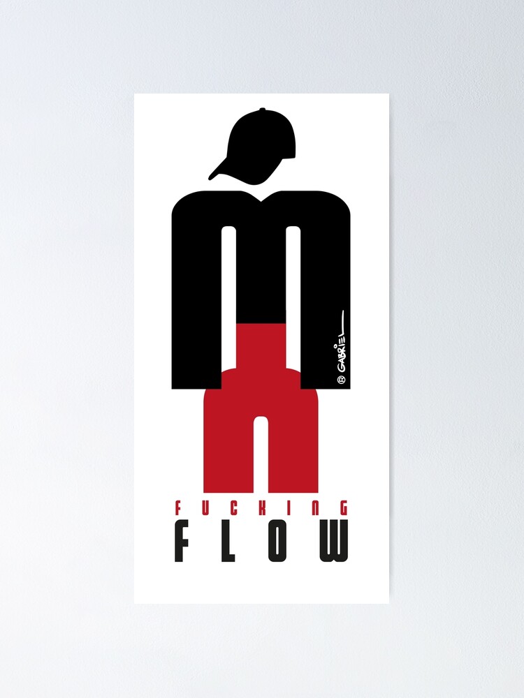 "FLOW2" Poster for Sale by Colindres | Redbubble