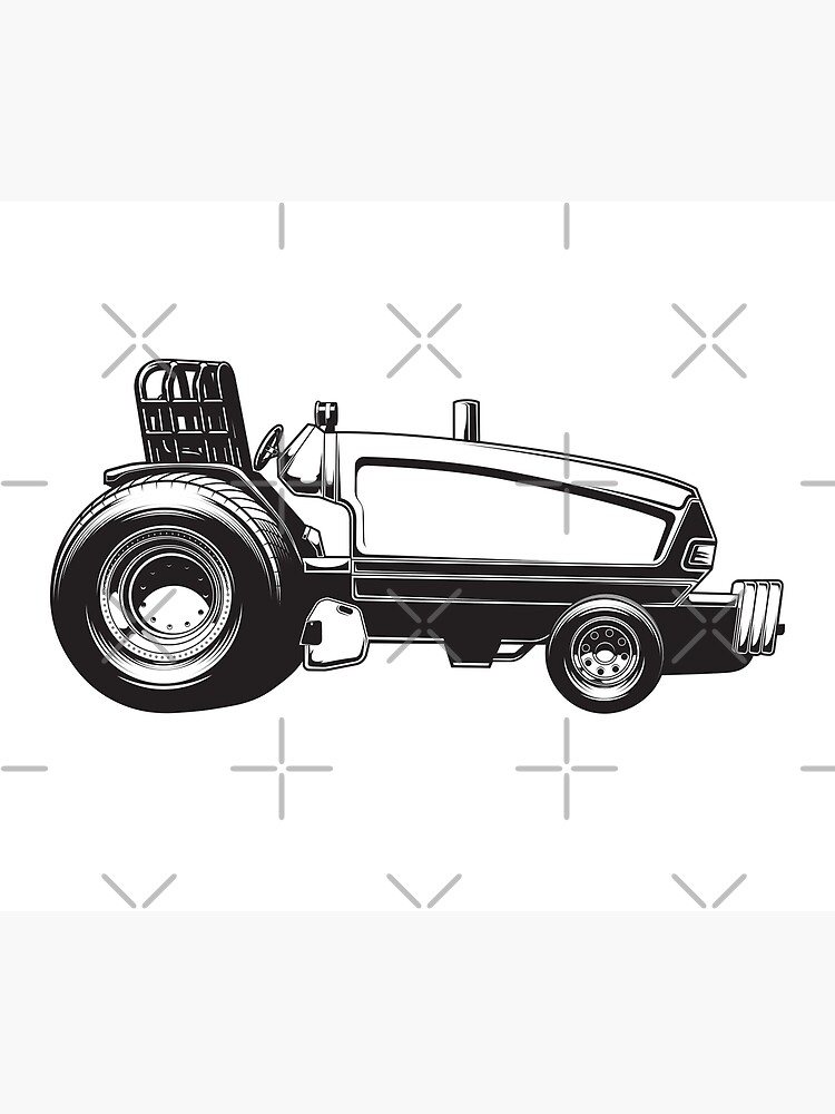 "Tractor Pull" Poster for Sale by shanesabin | Redbubble