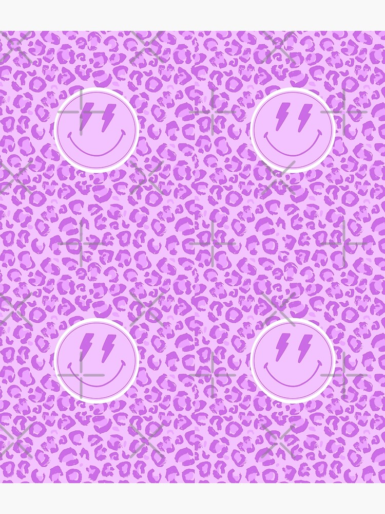 "Preppy School Supplies, Preppy, Aesthetic, Preppy Purple, Leopard ...
