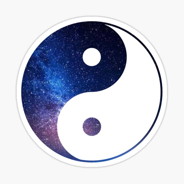 "YIN YANG SYMBOL" Sticker for Sale by artshoponline | Redbubble