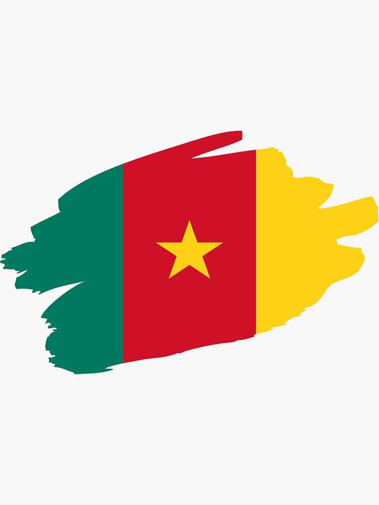 "Flag of Cameroon - Cameroon flag" Sticker for Sale by Iloveflags ...