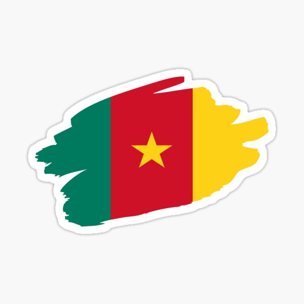 "Flag of Cameroon - Cameroon flag" Sticker for Sale by Iloveflags ...