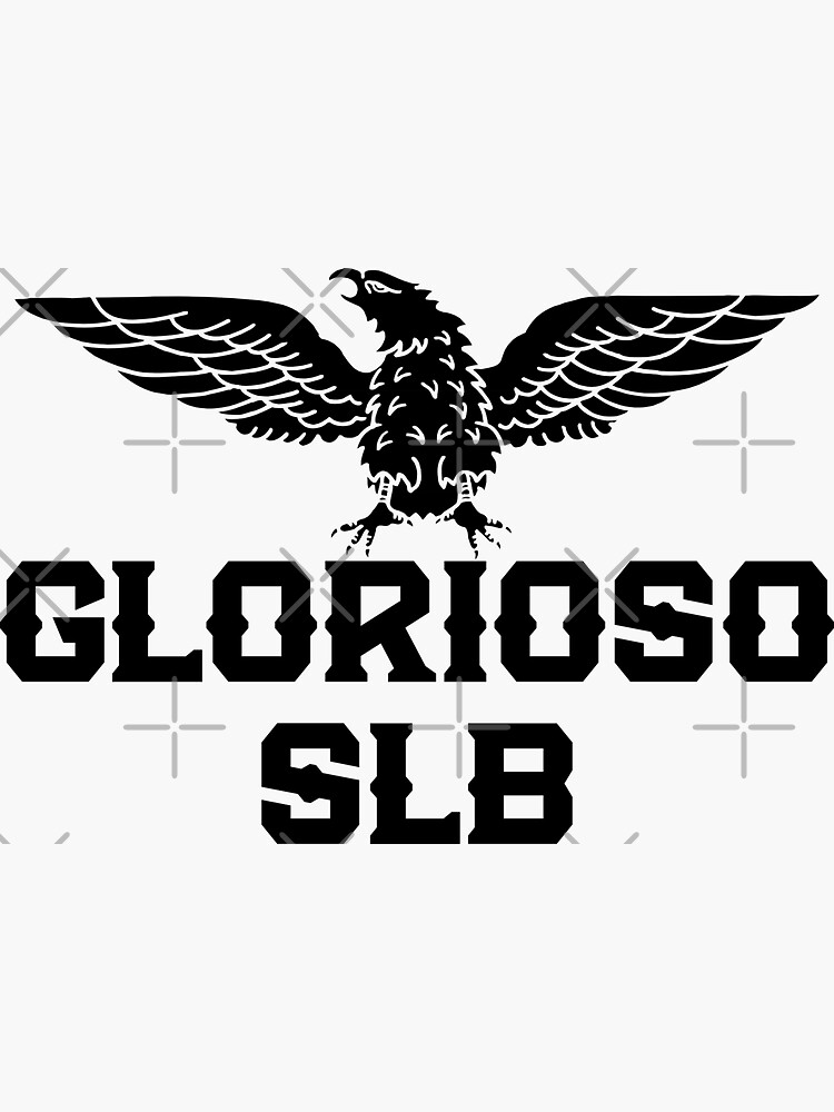 "Benfica Glorioso SLB" Sticker for Sale by Footarts | Redbubble