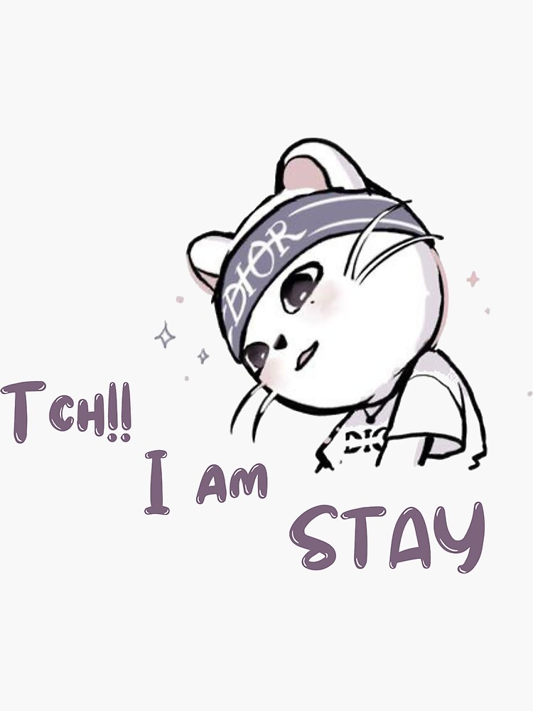 "STRAY KIDS SKZOO JiniRet" Sticker for Sale by TOUYATOU | Redbubble