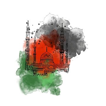 "Al Aqsa Palestine Sticker" Sticker by hajareslam | Redbubble