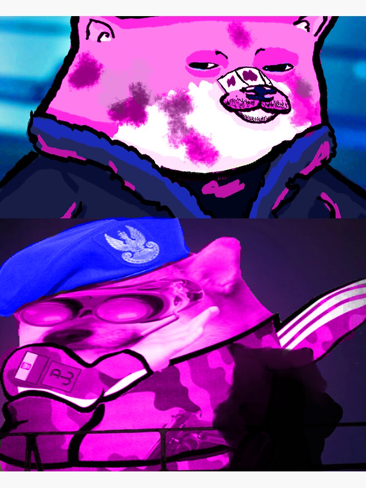 "Blade fella" Sticker for Sale by cursed-dog | Redbubble