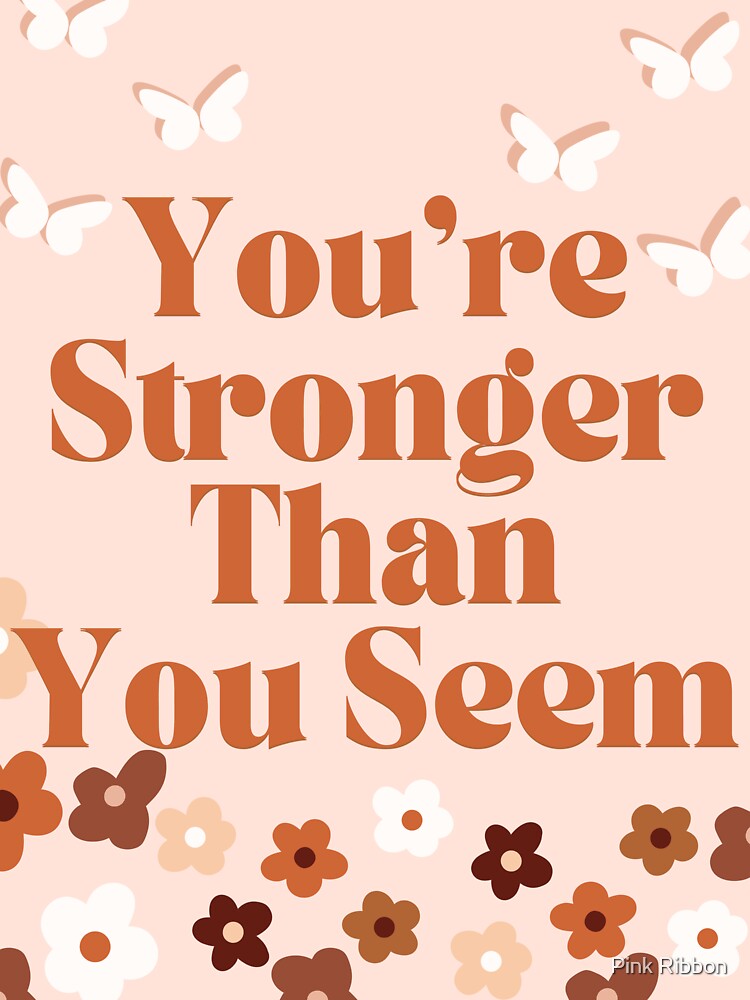"Boho You're Stronger Than You Seem" Sticker for Sale by ...