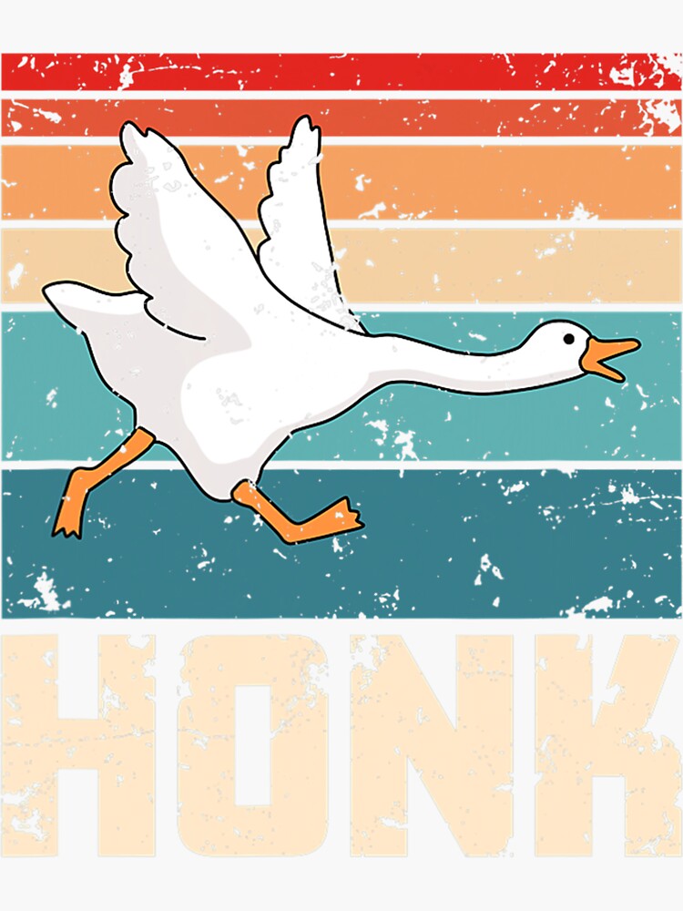 "Goose HONK Untitled Game Peace Was Never An Option" Sticker for Sale ...
