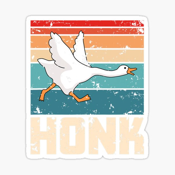 "Goose HONK Untitled Game Peace Was Never An Option" Sticker for Sale ...