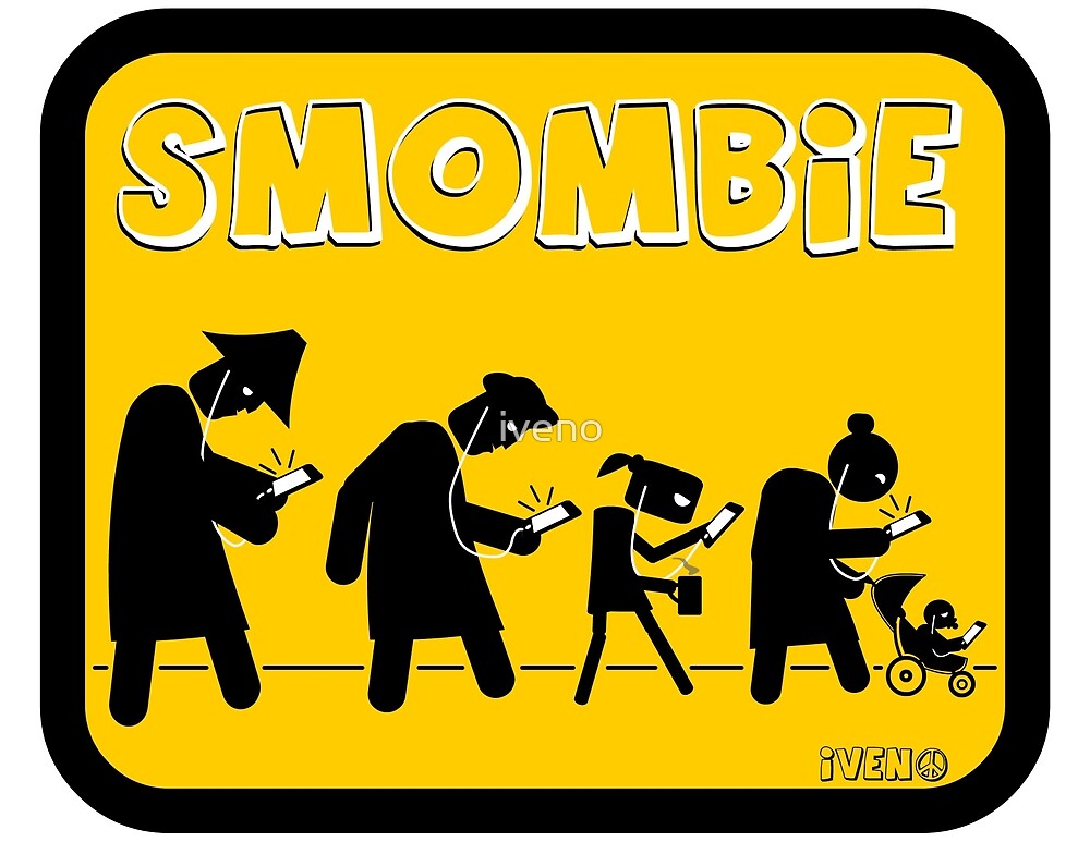 "Smombie" by iveno | Redbubble