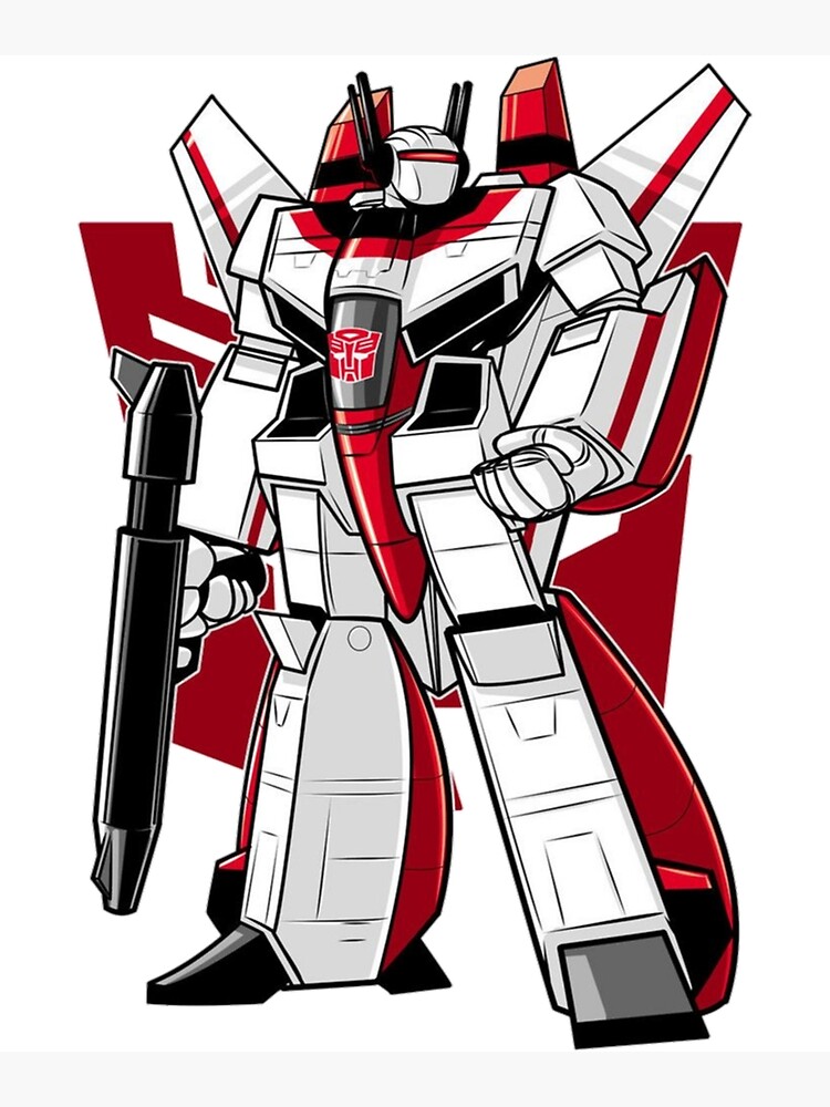 "Jetfire autobot " Poster for Sale by 2bitTshirtsss | Redbubble