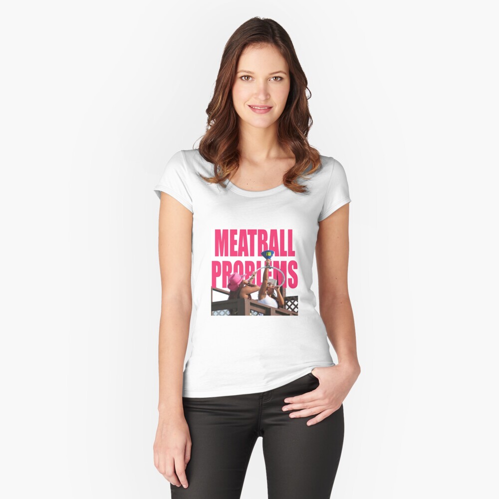 "Meatball problems" Sticker for Sale by taypool | Redbubble