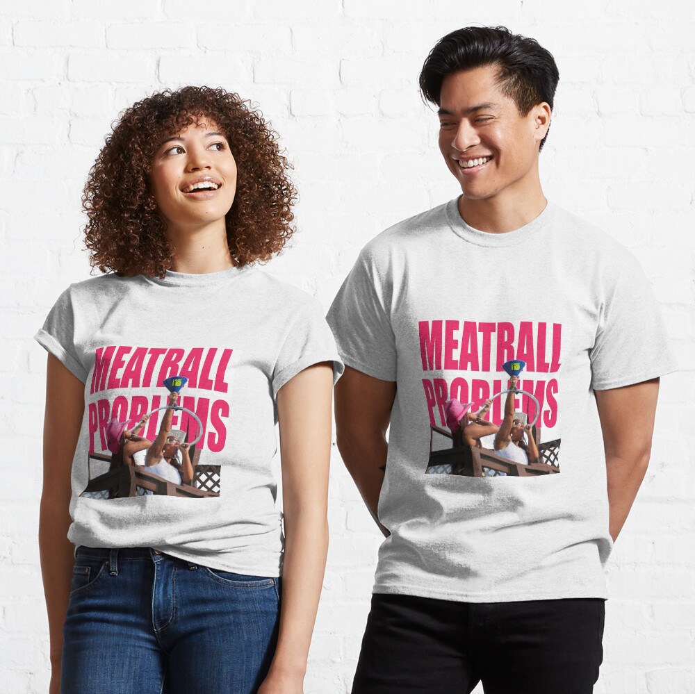 "Meatball problems" Sticker for Sale by taypool | Redbubble