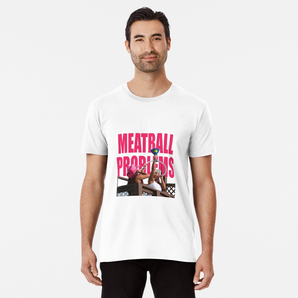 "Meatball problems" Sticker for Sale by taypool | Redbubble