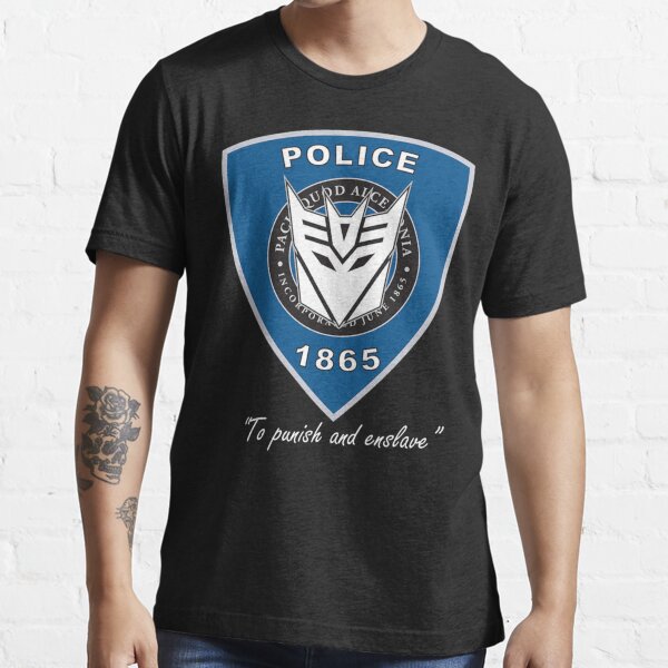 "Transformers Decepticon Barricade Police Decal To Punish _amp_ Enslave ...