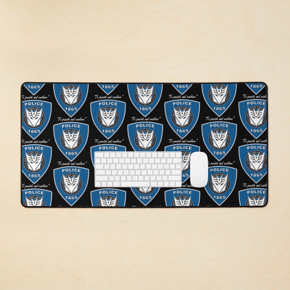"Transformers Decepticon Barricade Police Decal To Punish _amp_ Enslave ...