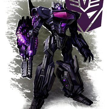 "Transformers War For Cybertron - Decepticons Shockwave " Poster for ...