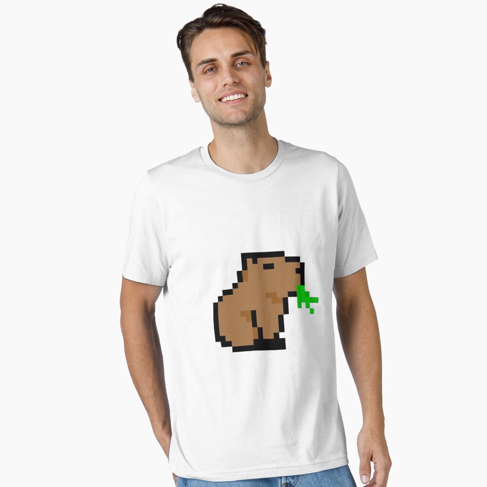 "Capybara Pixel Art" Sticker for Sale by michelles2321 | Redbubble