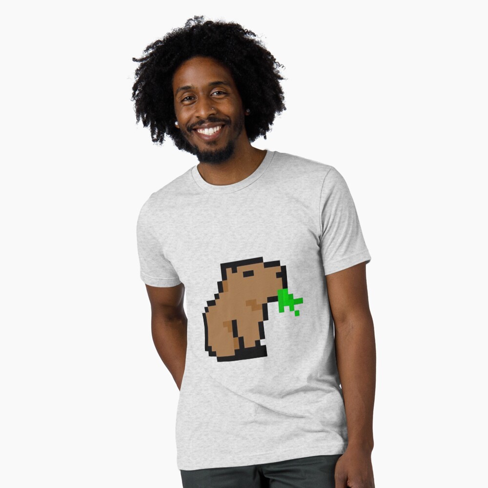 "Capybara Pixel Art" Sticker for Sale by michelles2321 | Redbubble