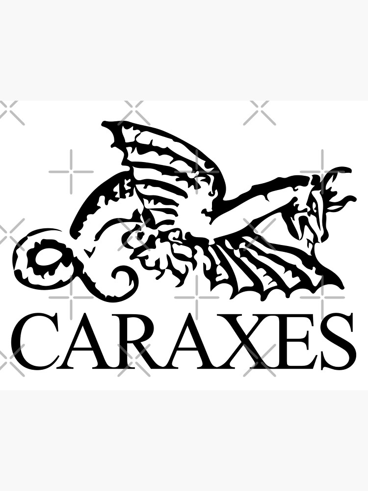 "HOUSE OF THE DRAGON - CARAXES. BLACK." Poster for Sale by 5hertz ...