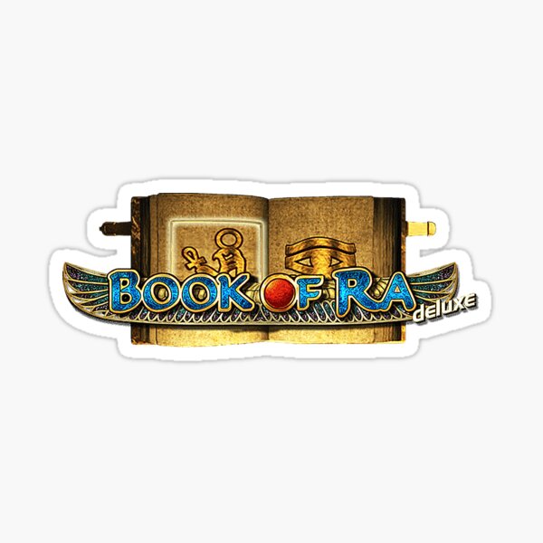 "Book of Ra (Book Logo)" Sticker for Sale by Ragery-Shop | Redbubble