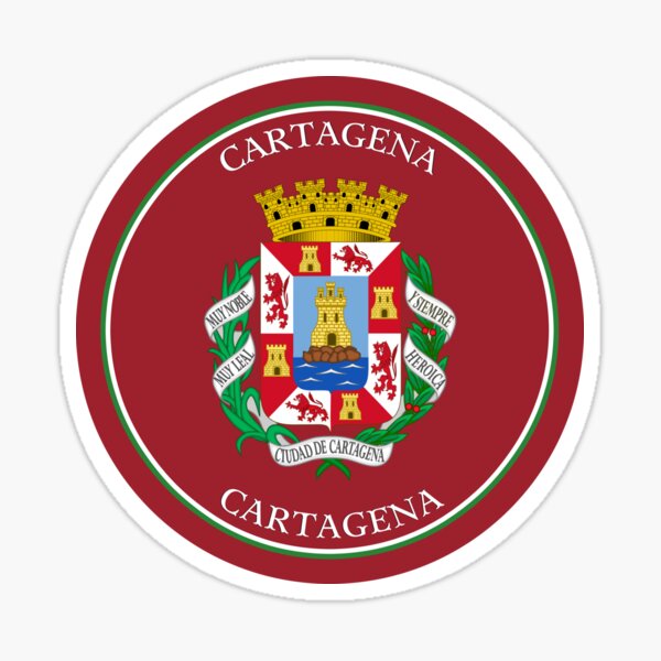 "City of Cartagena Spain" Sticker for Sale by FedSherDesign | Redbubble