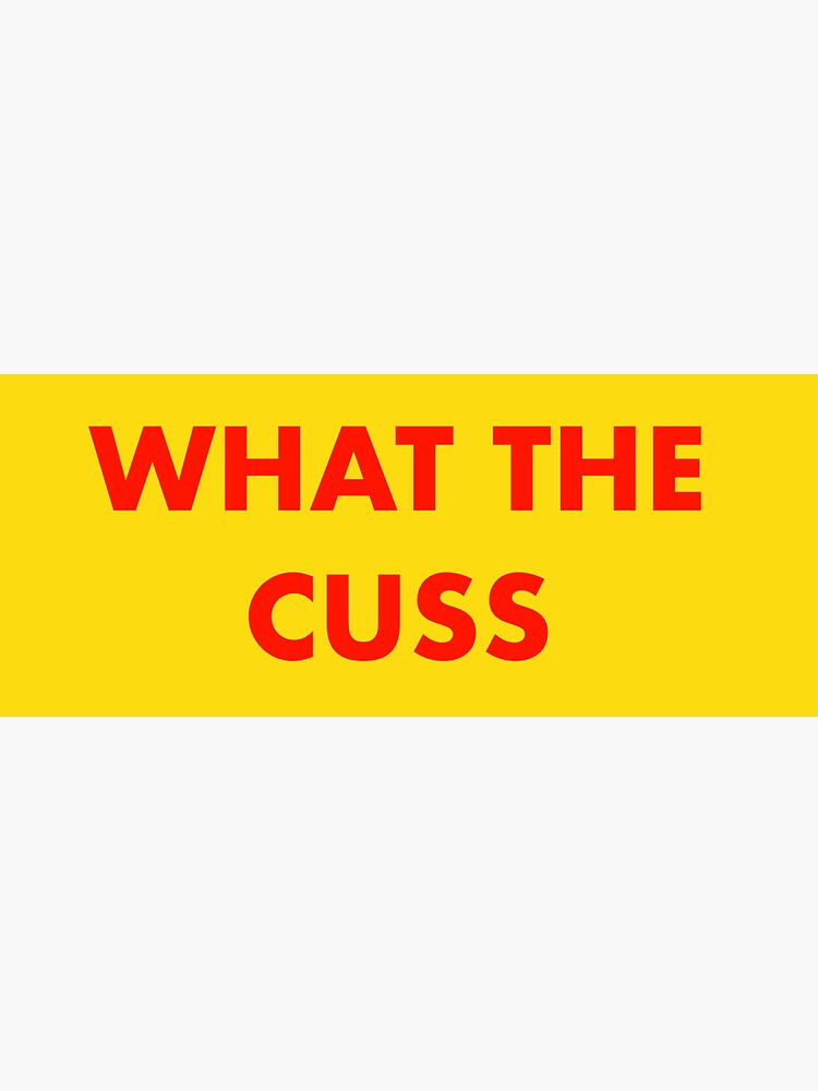 "What The Cuss (Fantastic Mr. Fox)" Sticker for Sale by brisepulvedaa ...