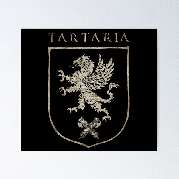 "Tartaria - Tartarian Empire Griffin, Tartary Family Crest" Poster for ...
