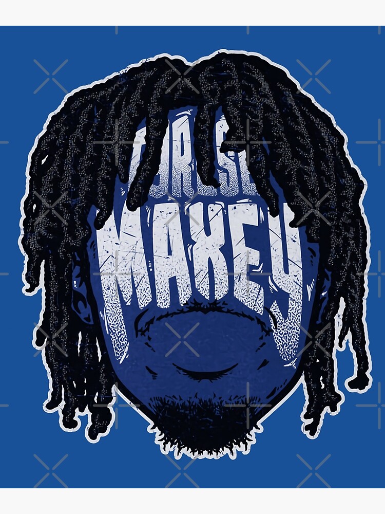 "Tyrese Maxey Player Silhouette" Poster for Sale by richardreesep ...