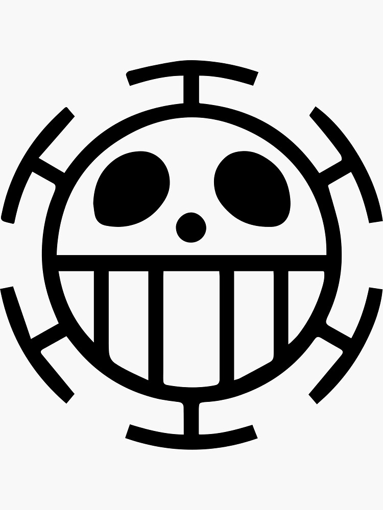 "Flag from one piece anime" Sticker for Sale by SinusMe | Redbubble