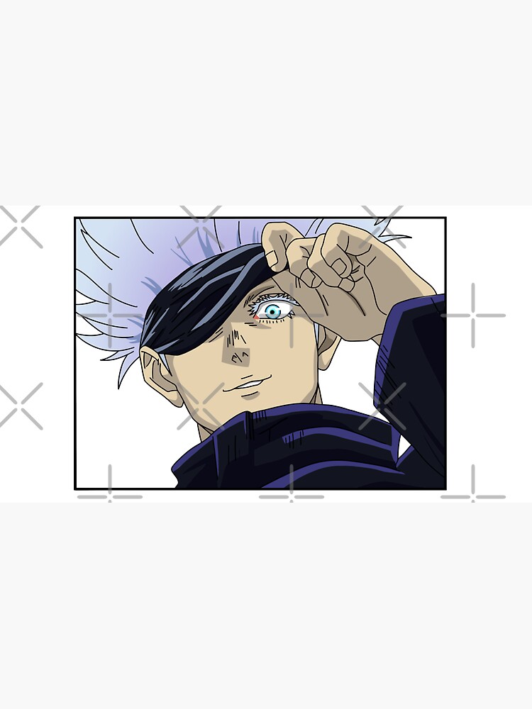 "Jujutsu kaisen gojo satoru side peeker" Bucket Hat for Sale by ...