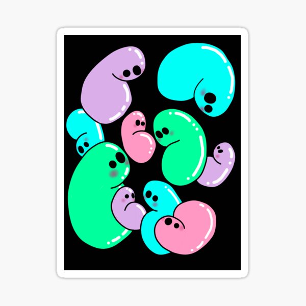 "Beans beans beans" Sticker for Sale by thinksshesfunny | Redbubble