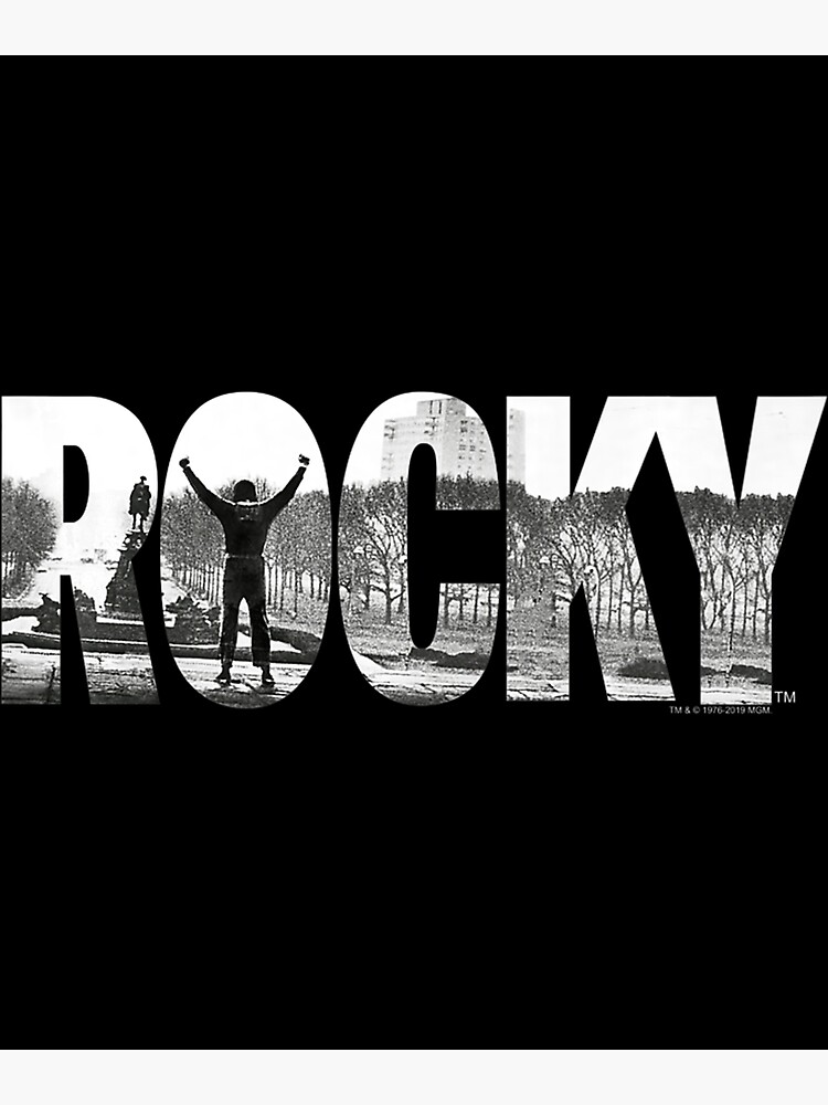 "Rocky Logo Fill Premium" Greeting Card for Sale by hardrhubarb1587 ...