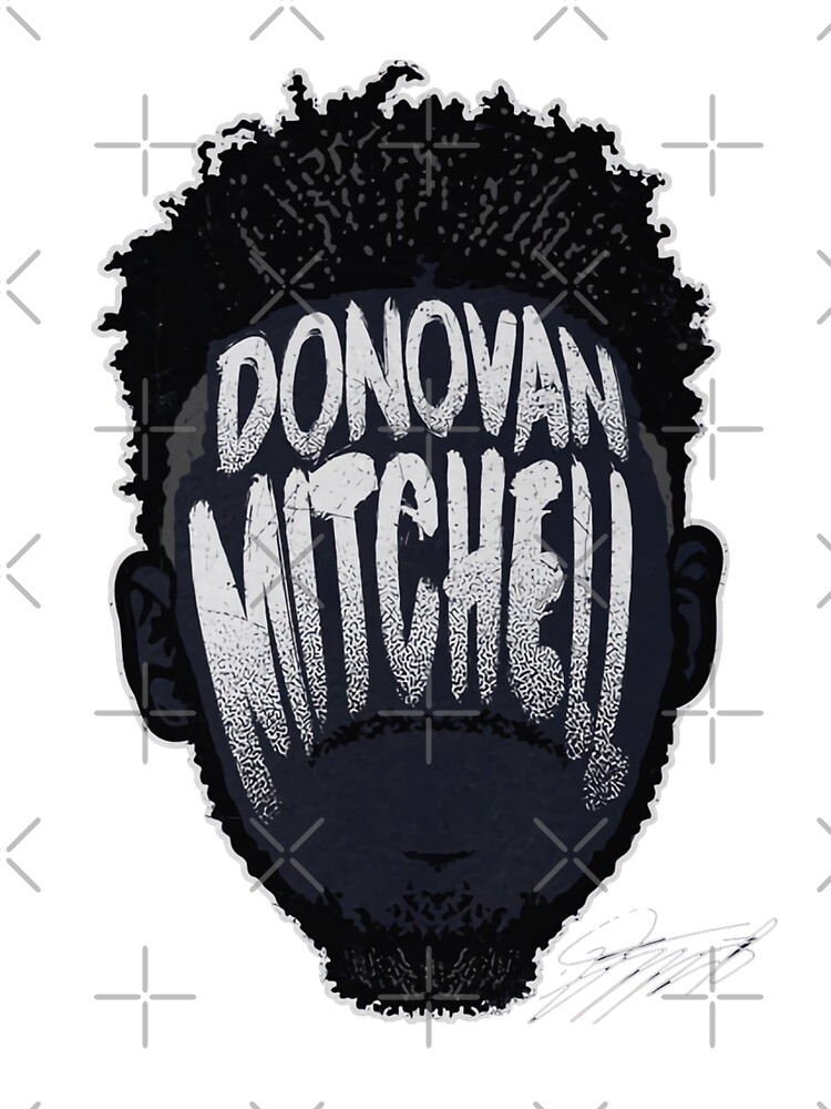 "Donovan Mitchell Player Silhouette" Kids T-Shirt for Sale by ...