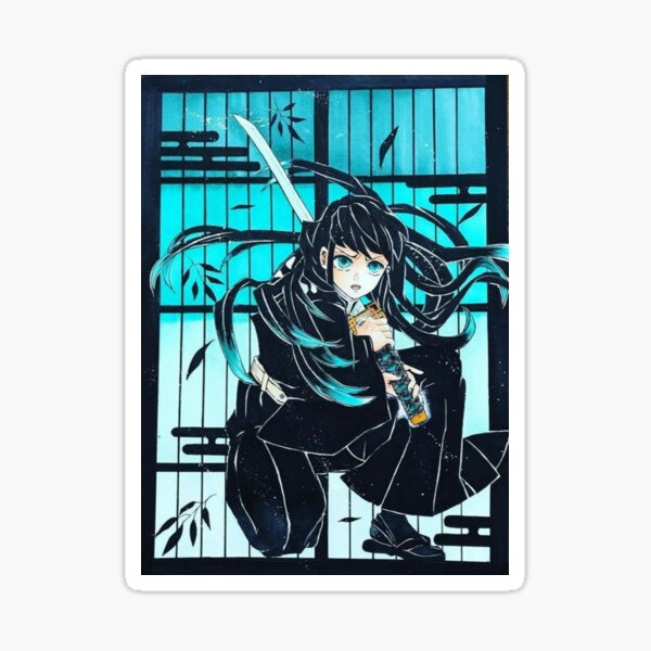"Muichiro Tokyo" Sticker for Sale by Hchmaouichop | Redbubble
