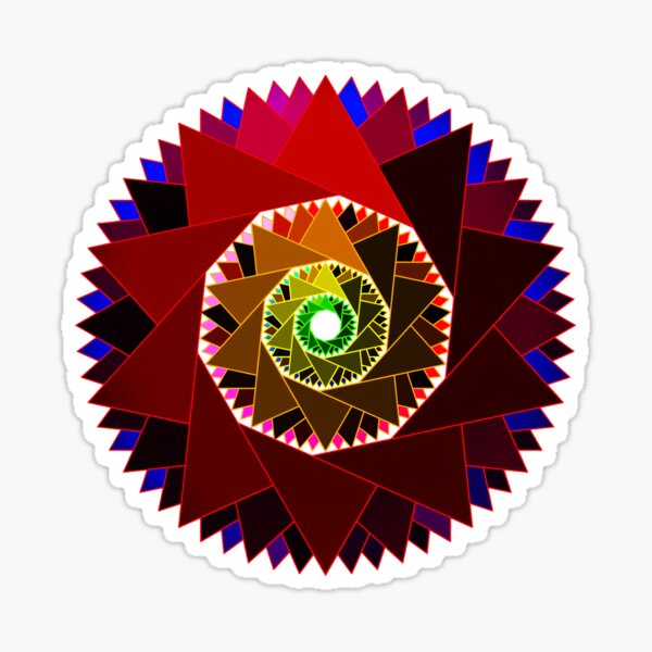 "Neon Spikes" Sticker for Sale by VixenQueen | Redbubble