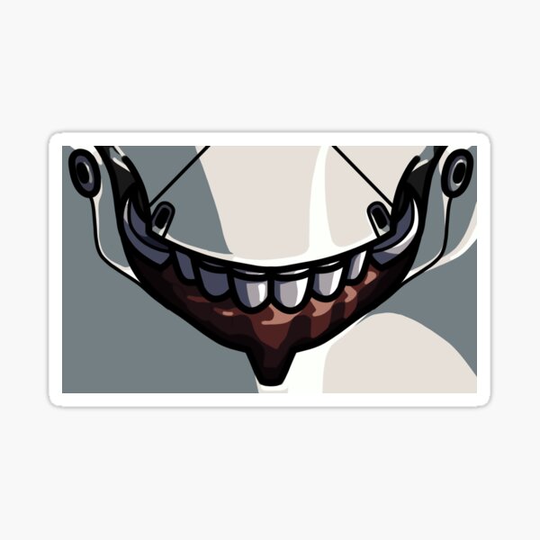 "Nagoriyuki Guilty Gear Strive Face Shield Mask" Sticker for Sale by ...
