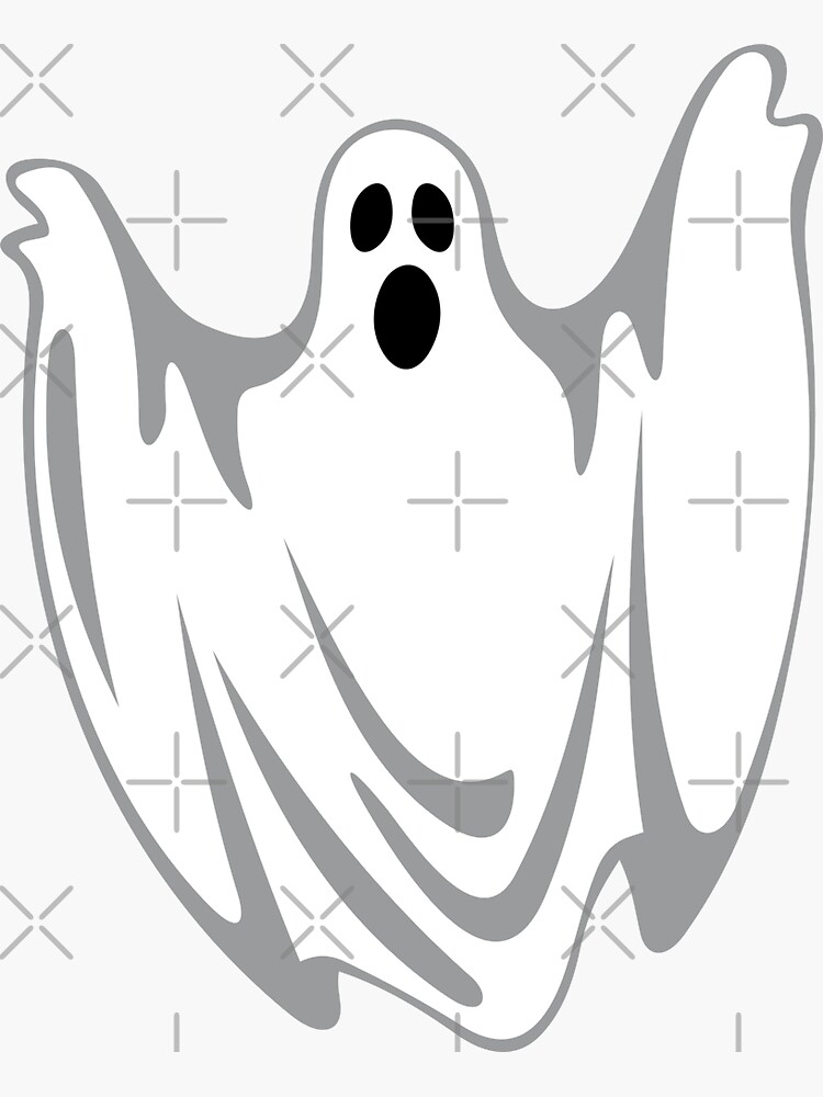 "Fantasma - Halloween" Sticker for Sale by Meditanacor | Redbubble