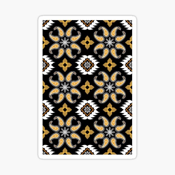 "Batik" Sticker for Sale by Syaddad | Redbubble